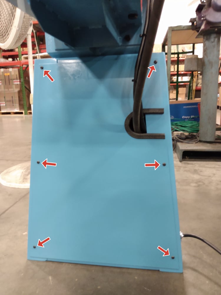 Technical Guide: Opening Forney Compression Machine Equipment Cabinet