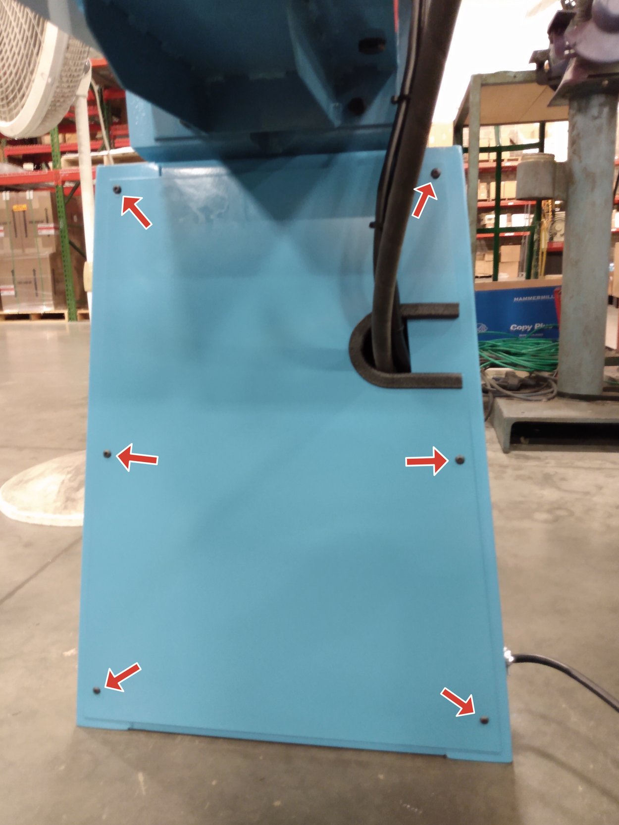 Technical Guide: Opening Forney Compression Machine Equipment Cabinet