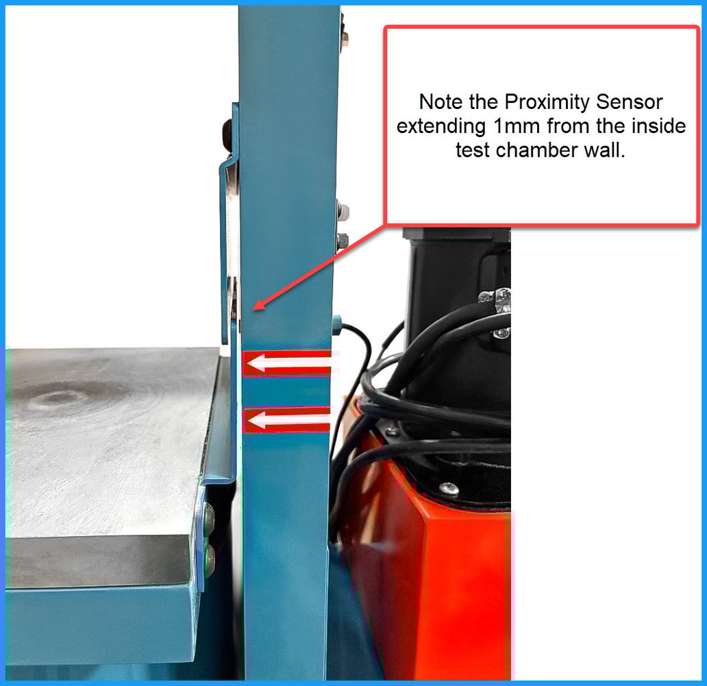 Verifying Overtravel Limit Protection and Proximity Sensor Installation ...