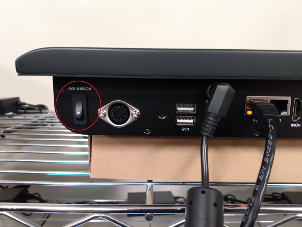 Shutting Down or Restarting the ForneyLink HMI Touchscreen