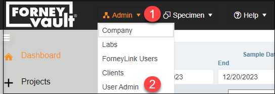 How do I manage ForneyVault® users?