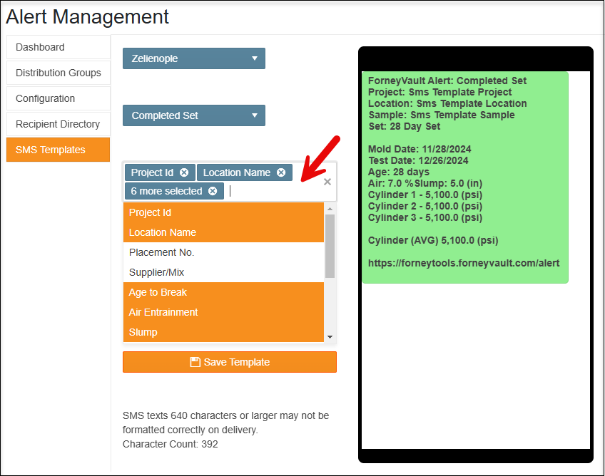 How to Customize SMS Alerts in ForneyTools®?
